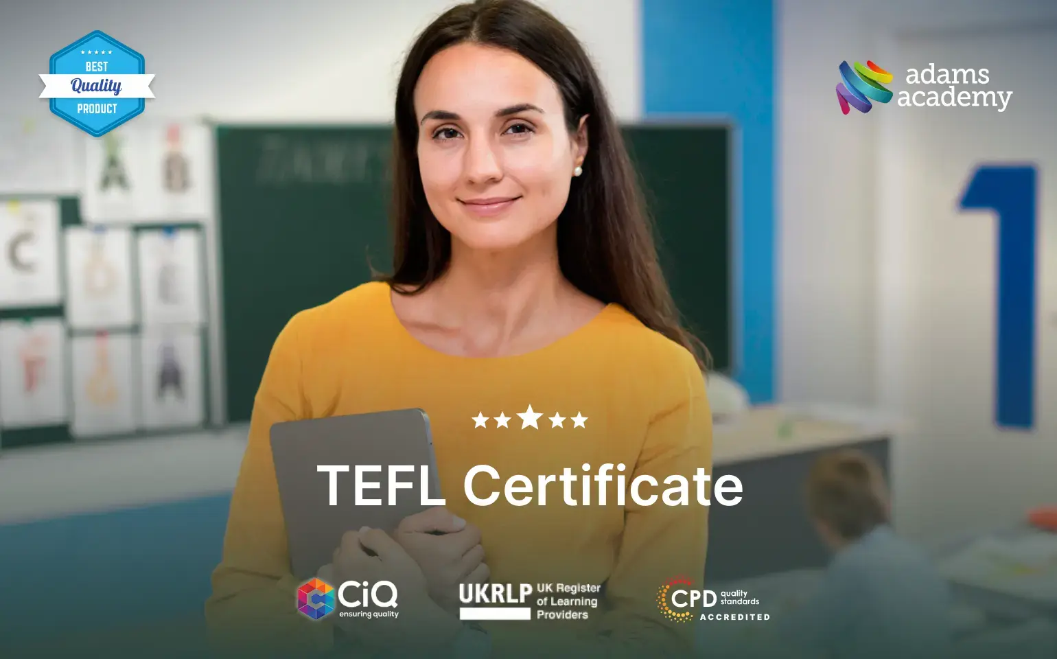 Teaching English as Foreign Language (TEFL) Certificate - Adams Academy